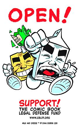 CBLDF, Diamond Launch Annual Retailer Membership Drive - Diamond Comics