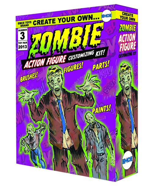 Create Your Own Zombie And Comic Book Hero Action Figures Diamond Comics