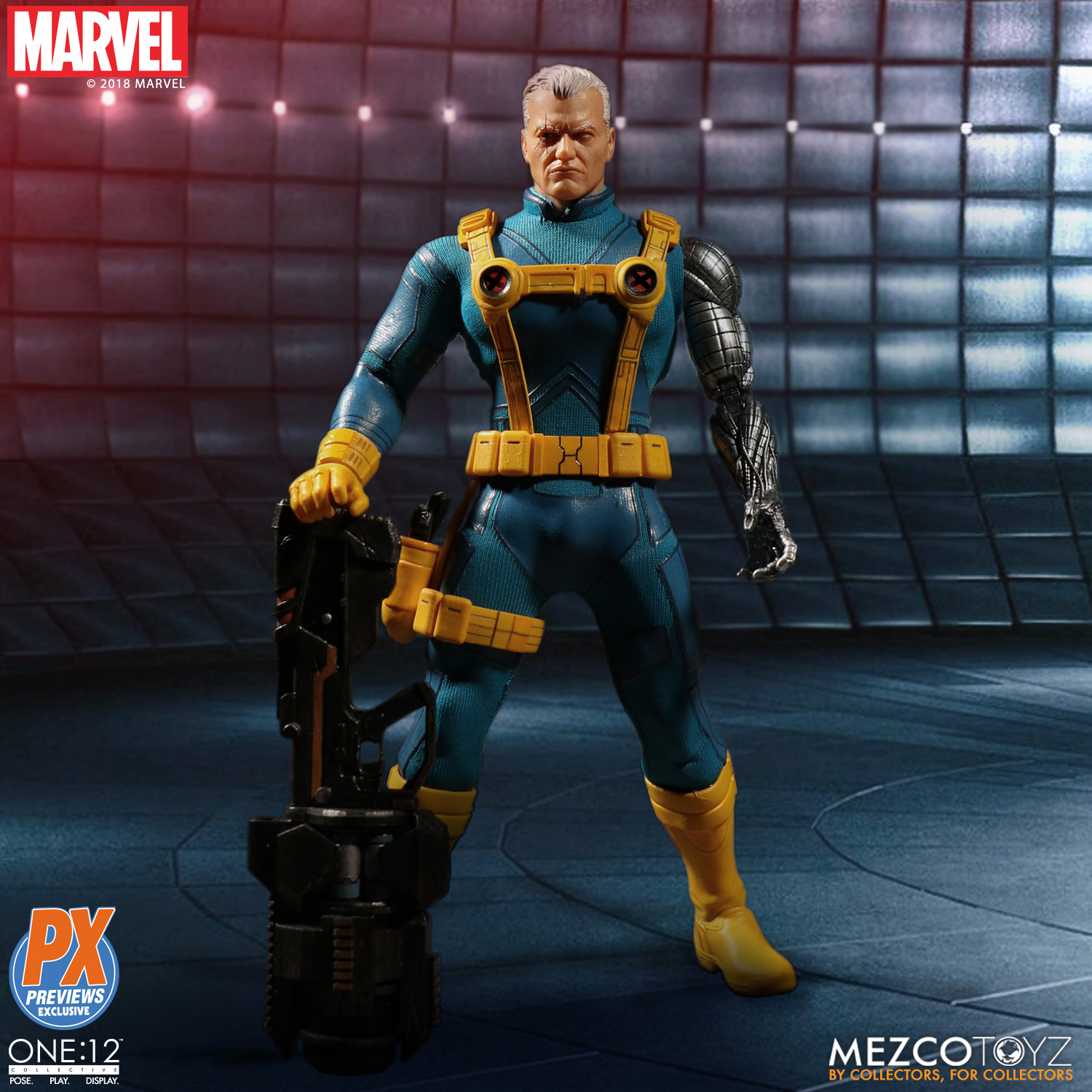 PREVIEWS Exclusive Cable X-Men Edition One:12 Collective Action Figure ...