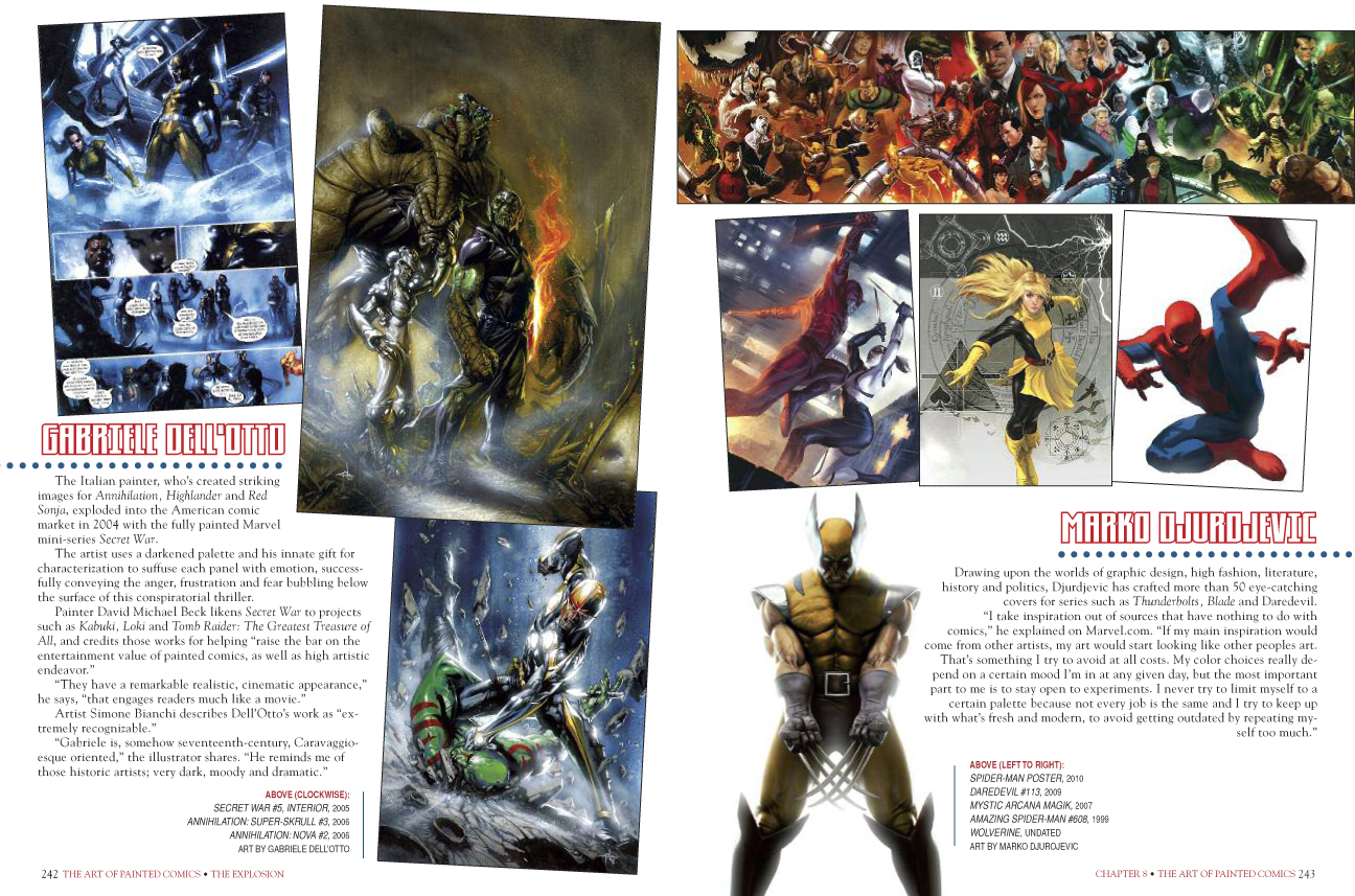 Dynamite's The Art of Painted Comics Travels Through Comic History ...